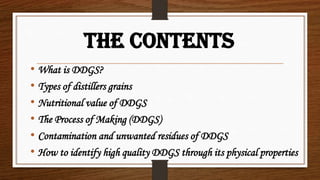 Ddgs | PDF