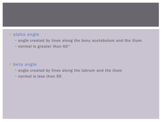 DDH Developmental Dislocation of Hip | PDF