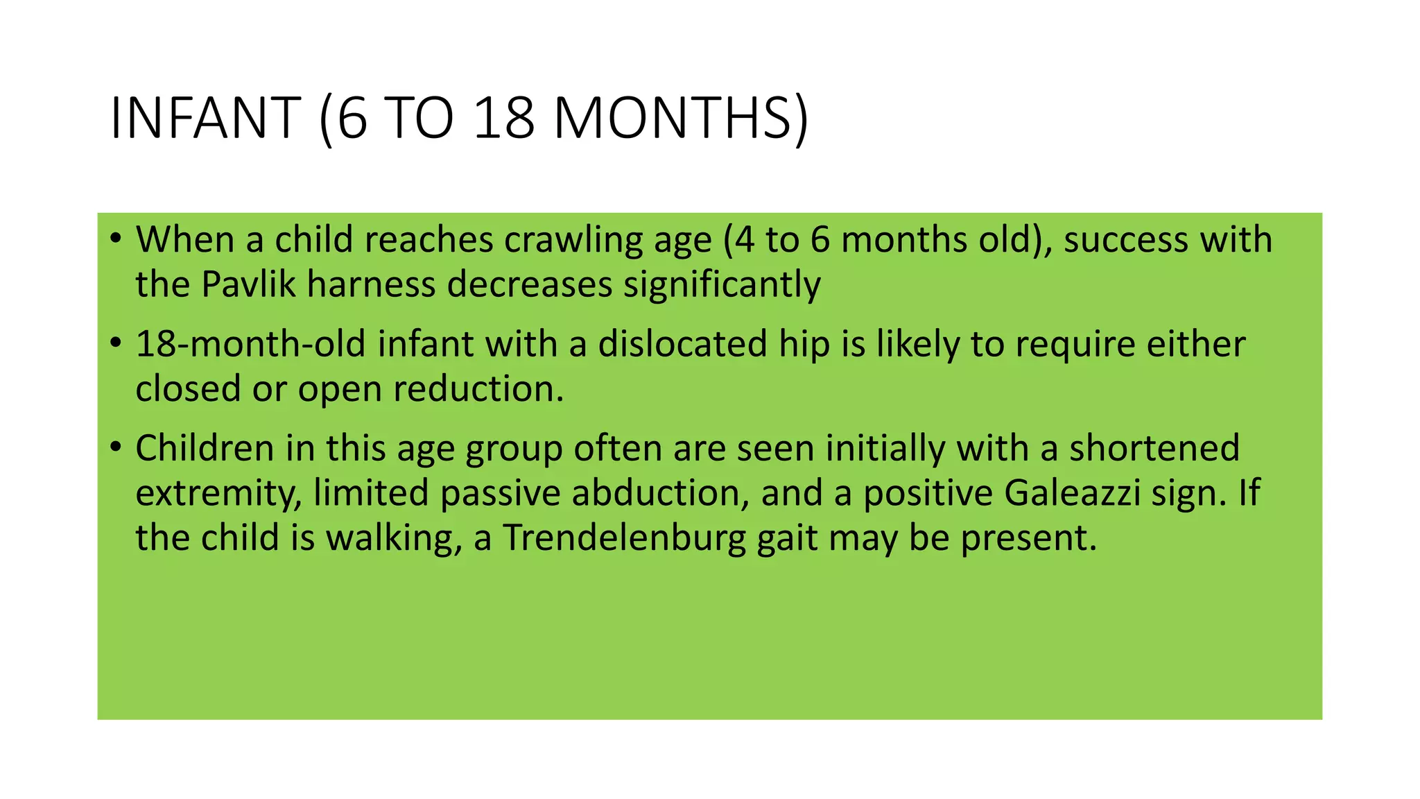 Developmental dysplasia of hip | PPTX