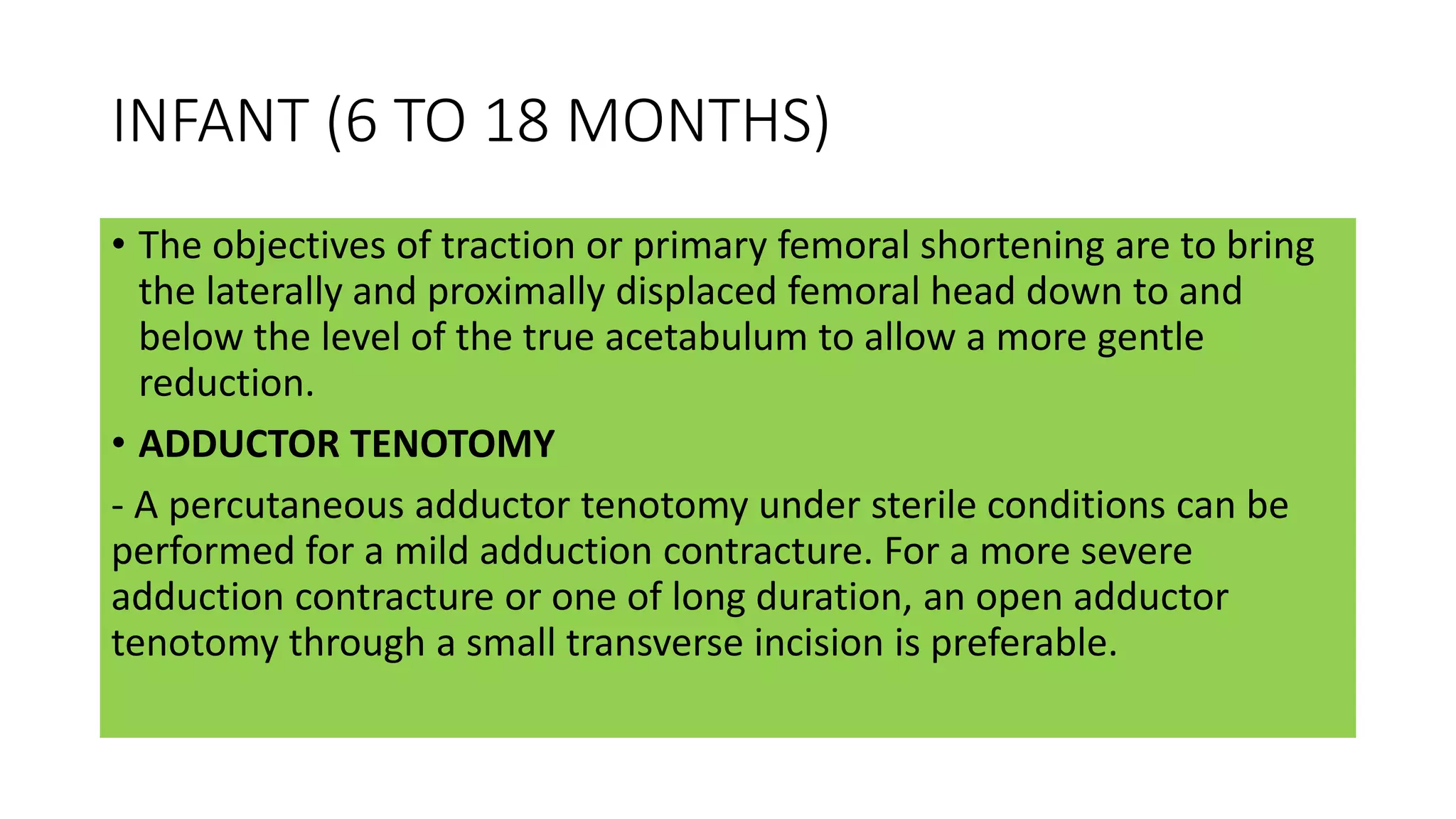 Developmental dysplasia of hip | PPTX