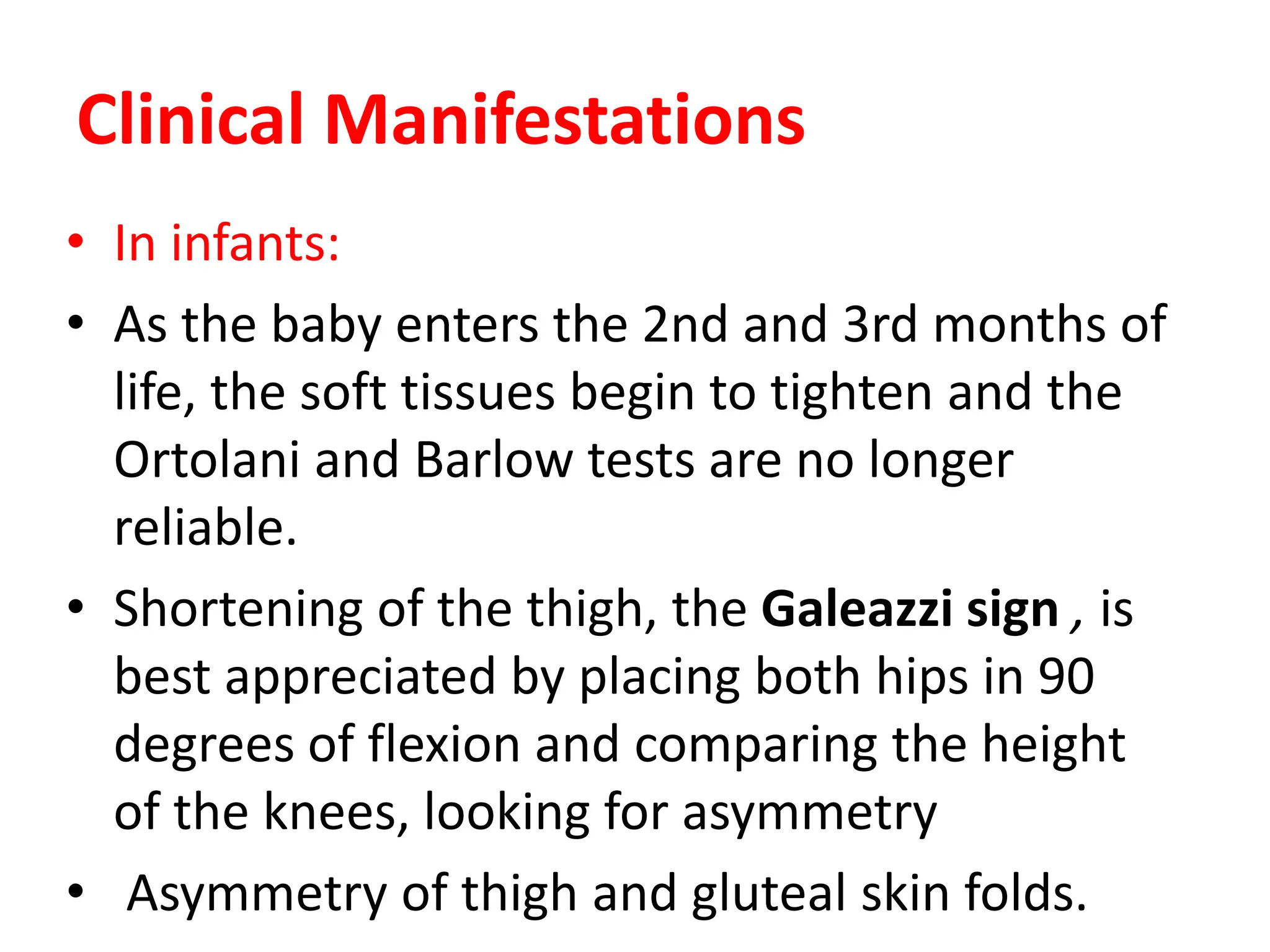 Developmental dysplasia of the hip overview | PPT