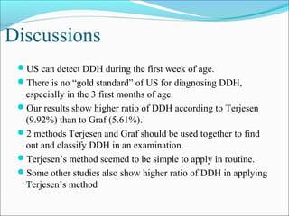 DEVELOPMENTAL DYSPLASIA of THE NEONATAL HIP JOINT, Dr TRẦN NGÂN CHÂU | PPT