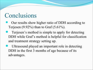 DEVELOPMENTAL DYSPLASIA of THE NEONATAL HIP JOINT, Dr TRẦN NGÂN CHÂU | PPT