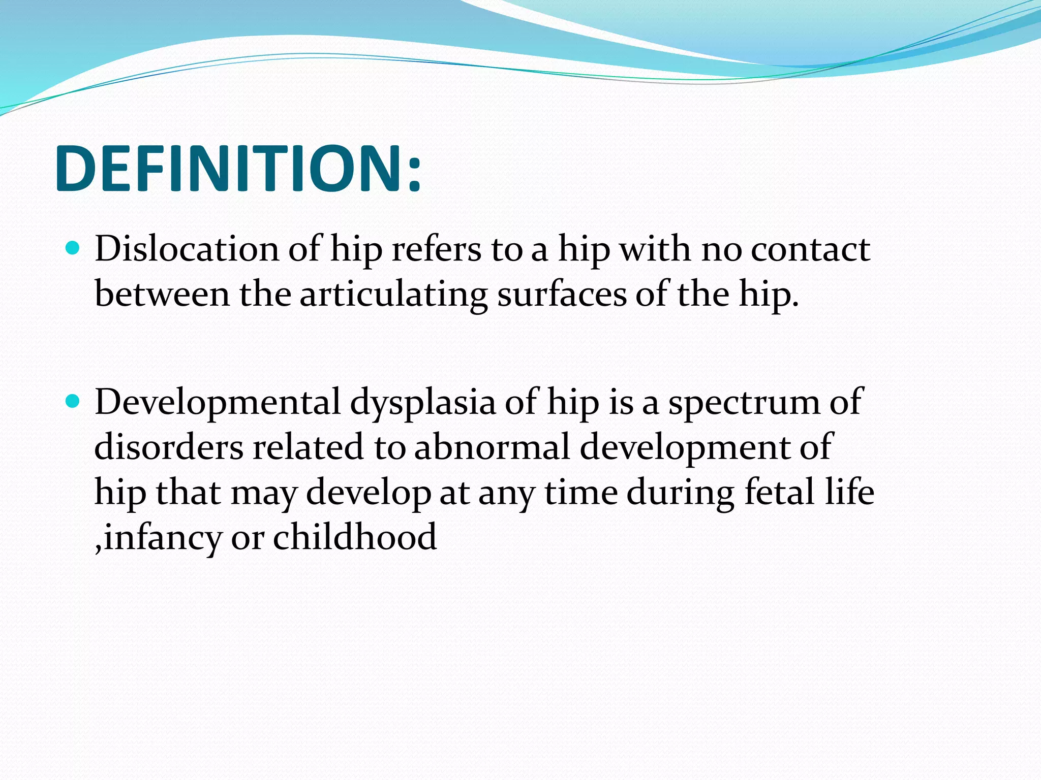 Hip dislocation | PPSX