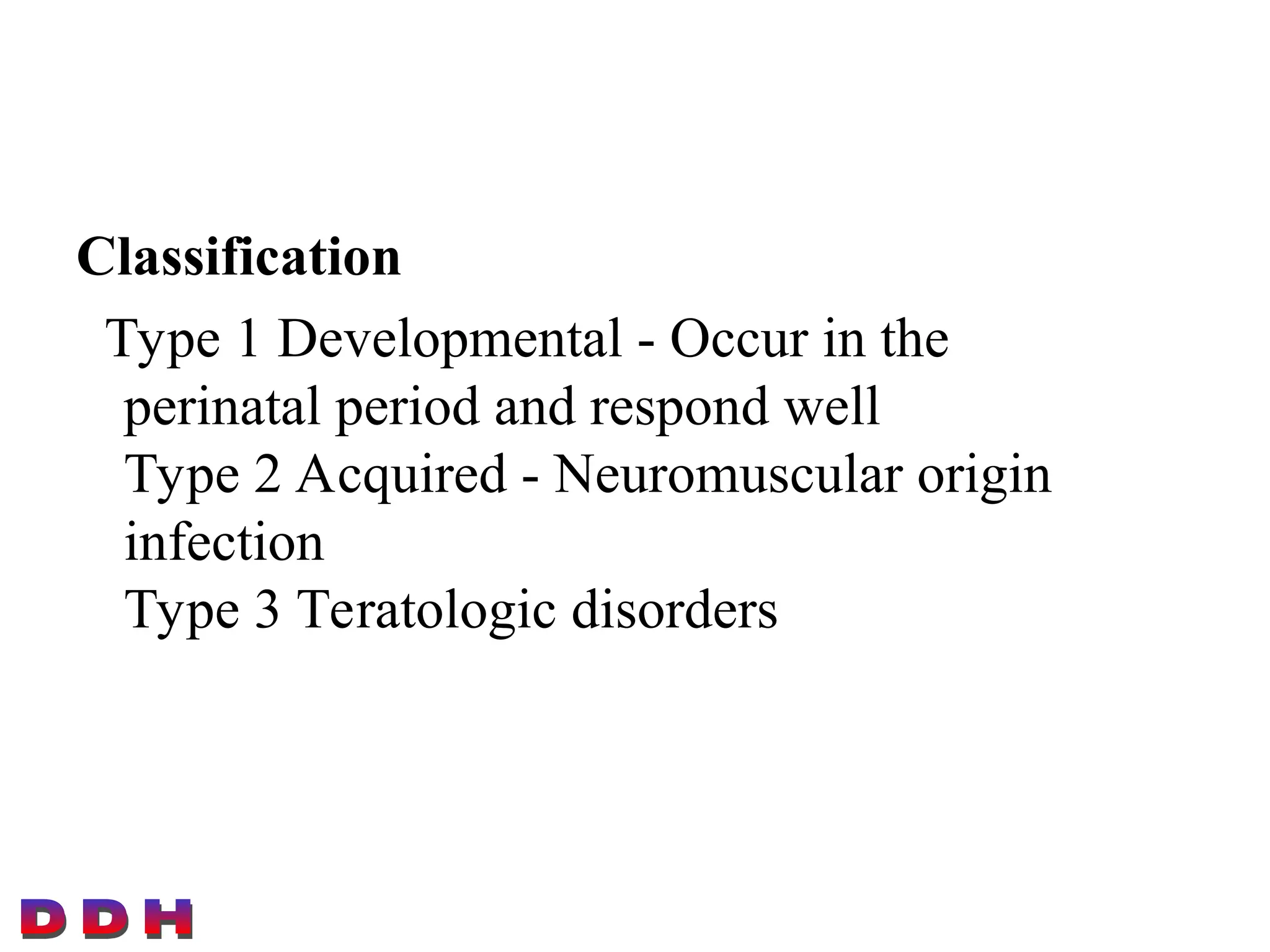 DDH Developmental Dysplasia of the Hip.ppt