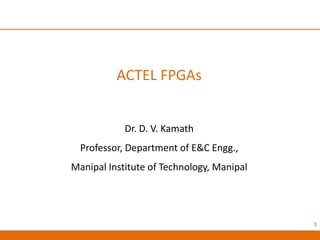 Actel fpga | PDF