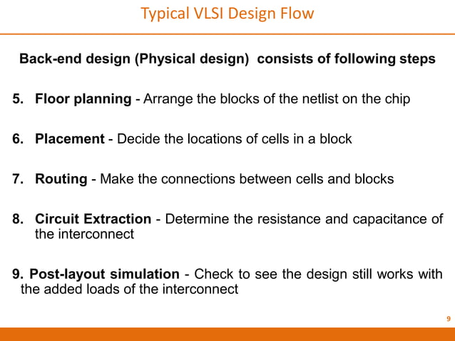 vlsi design flow | PDF