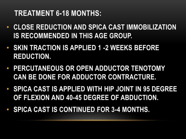 Developmental dysplasia of hip joint (DDH) | PPTX