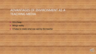 Teaching media | PPTX