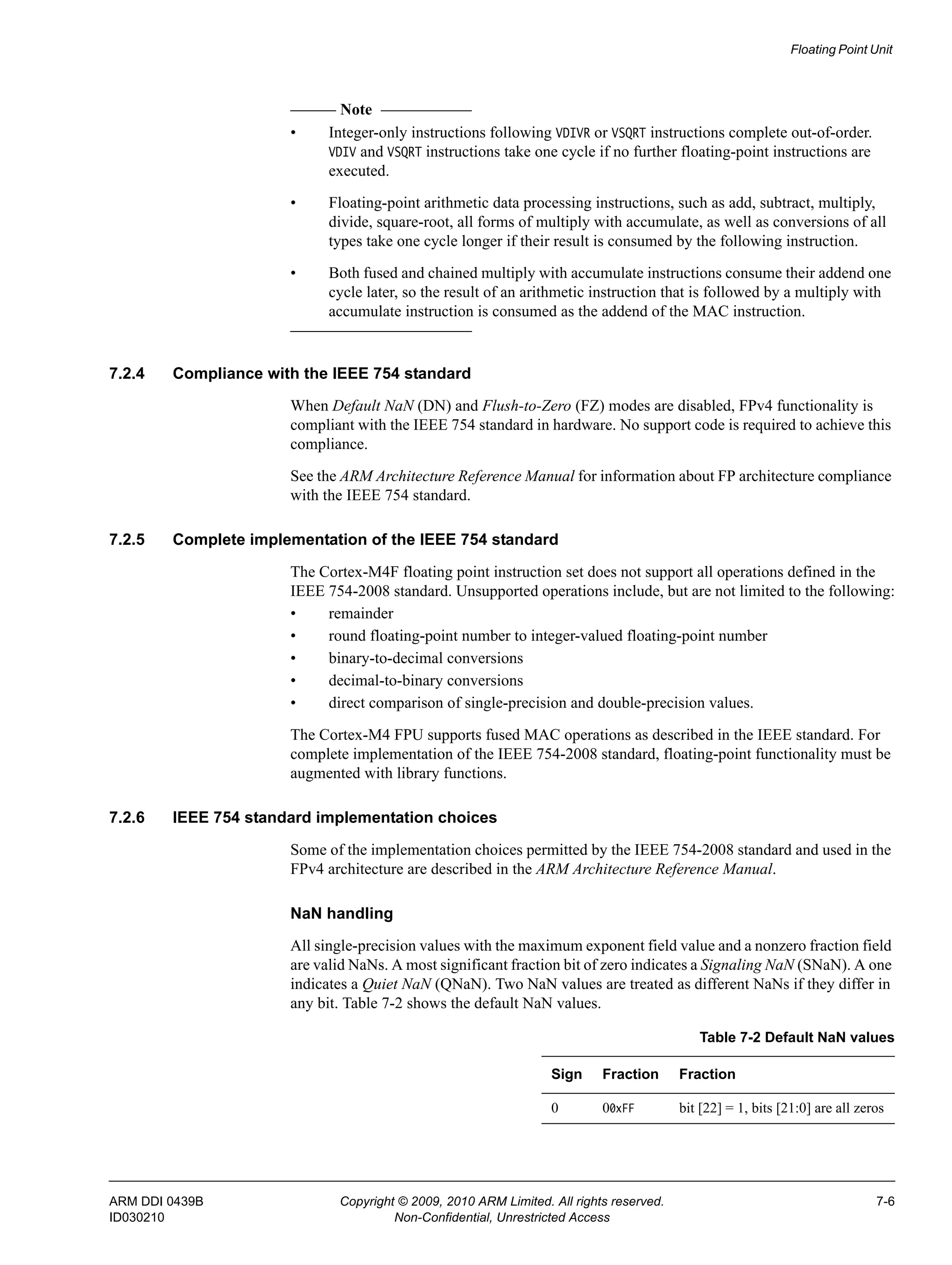 Arm cortex m4 technical reference manual | PDF