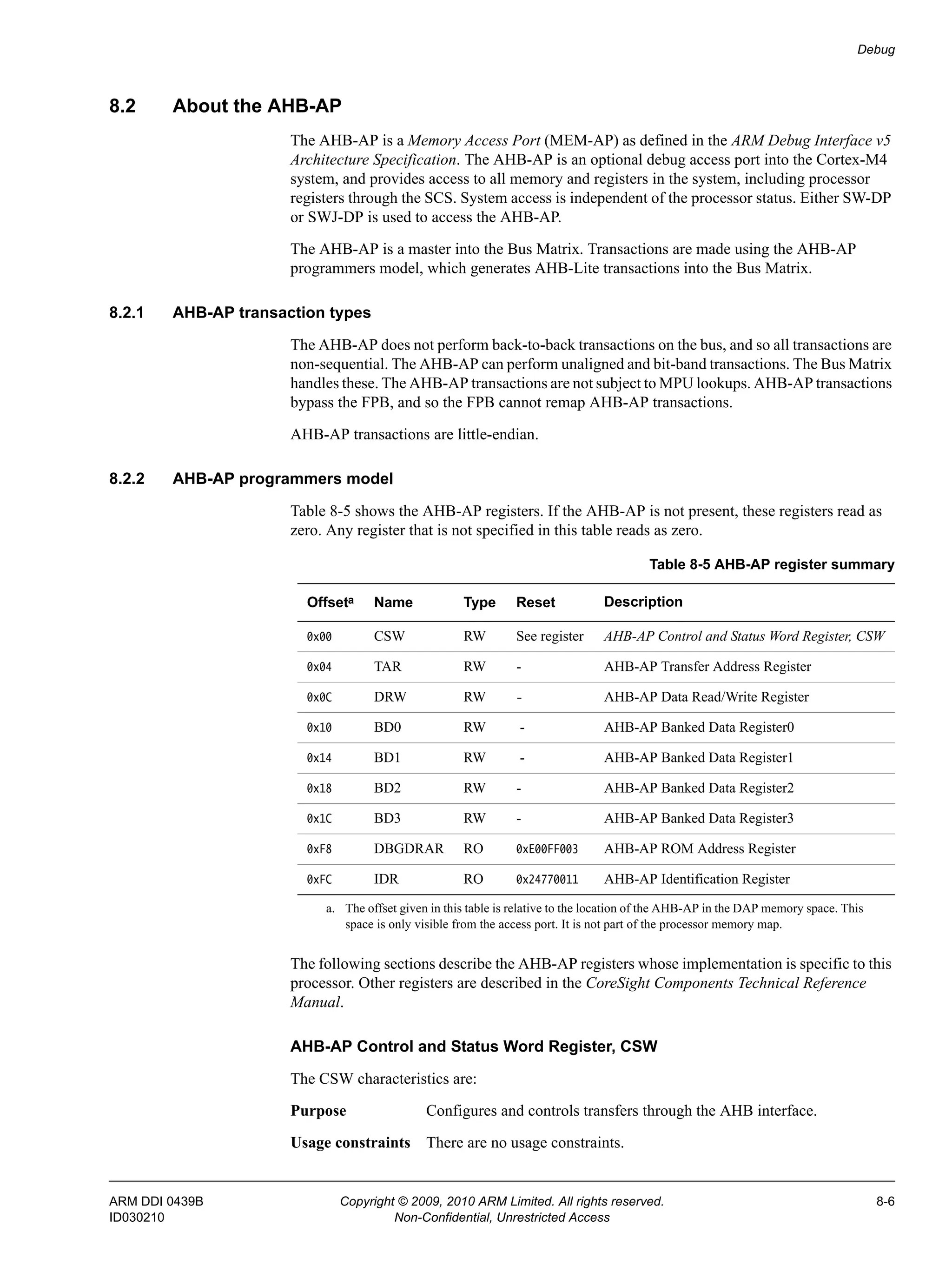 Arm cortex m4 technical reference manual | PDF