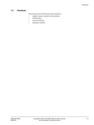 Arm cortex m4 technical reference manual | PDF