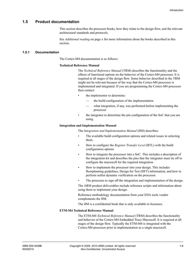 Arm cortex m4 technical reference manual | PDF | Operating Systems | Computer Software and ...