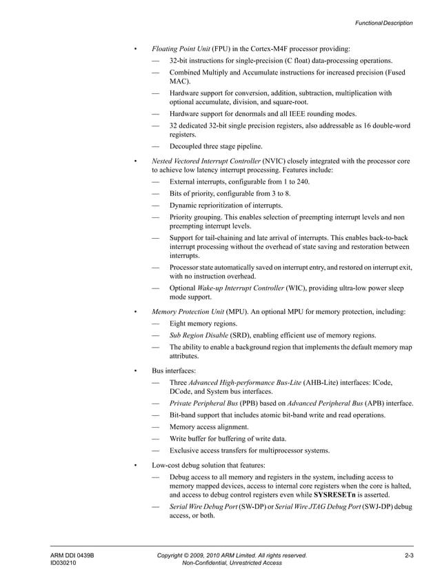 Arm cortex m4 technical reference manual | PDF | Operating Systems | Computer Software and ...