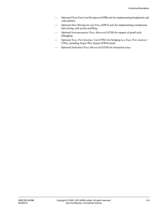 Arm cortex m4 technical reference manual | PDF | Operating Systems | Computer Software and ...