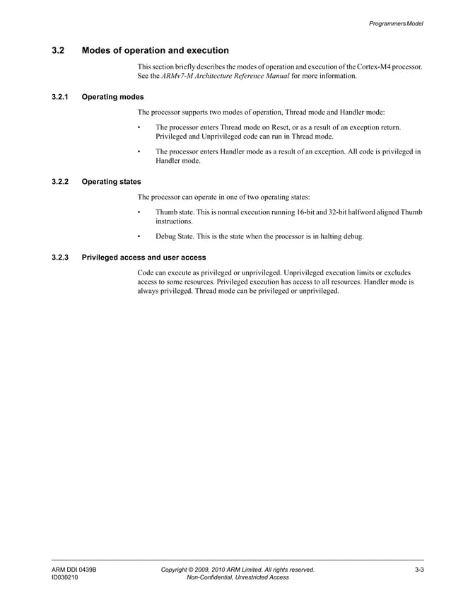 Arm cortex m4 technical reference manual | PDF | Operating Systems | Computer Software and ...