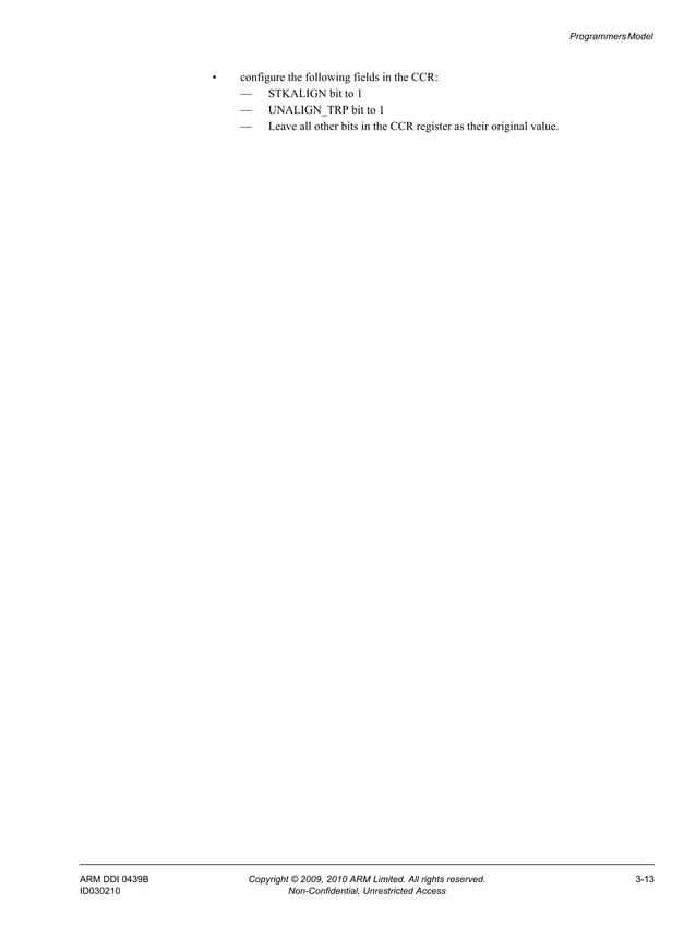 Arm cortex m4 technical reference manual | PDF | Operating Systems ...