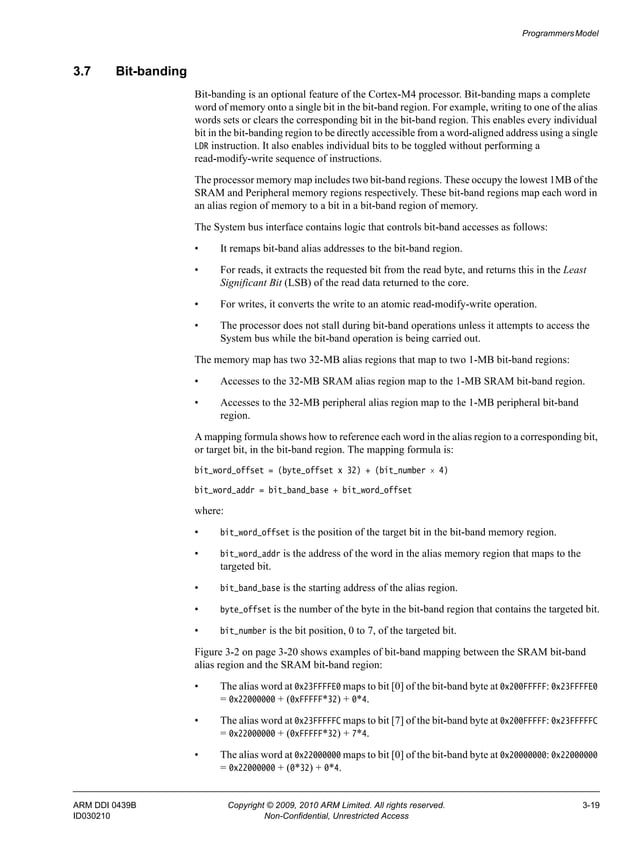 Arm cortex m4 technical reference manual | PDF | Operating Systems | Computer Software and ...