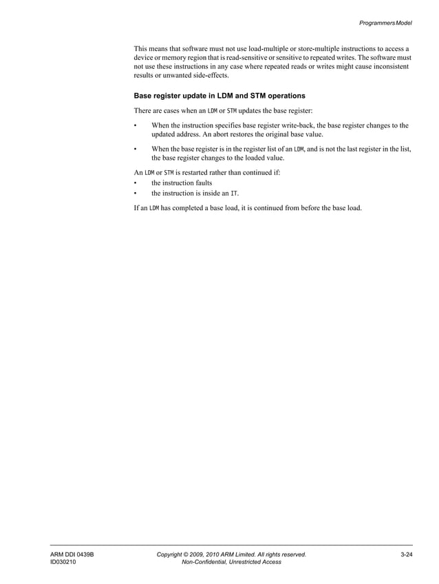 Arm cortex m4 technical reference manual | PDF | Operating Systems | Computer Software and ...