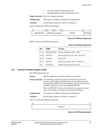 Arm cortex m4 technical reference manual | PDF