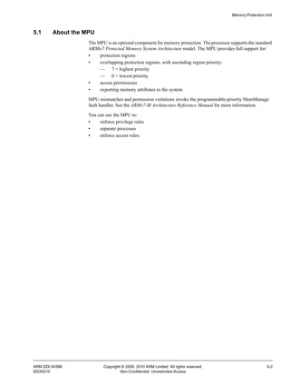 Arm cortex m4 technical reference manual | PDF