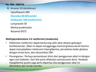 DDI diabetes mellitus Salah Satu Rumah sakit Bandung | PPT