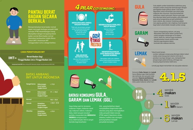 pdt diet seimbang ppt dari kemenkes gizi | PDF