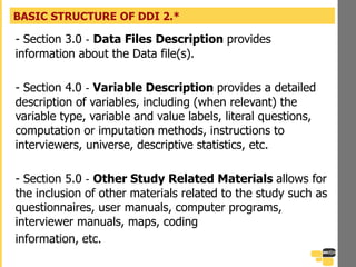 General concepts: DDI | PPT