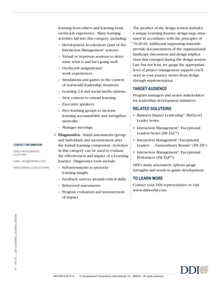 DDI Learning Journey Design | PDF