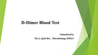 D dimer | PDF