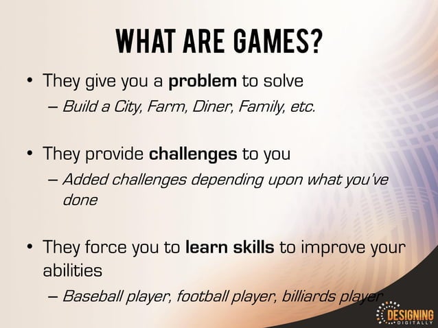 Andrew Hughes - Gamification vs. Game-Based Learning | PDF ...