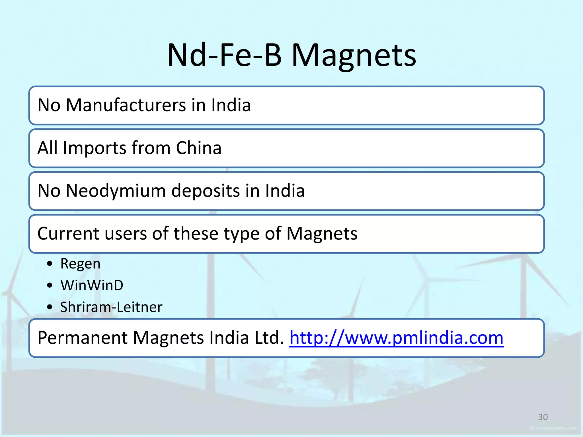 Indian Wind Energy Scenario | PPTX