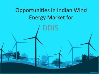 Indian Wind Energy Scenario | PPTX