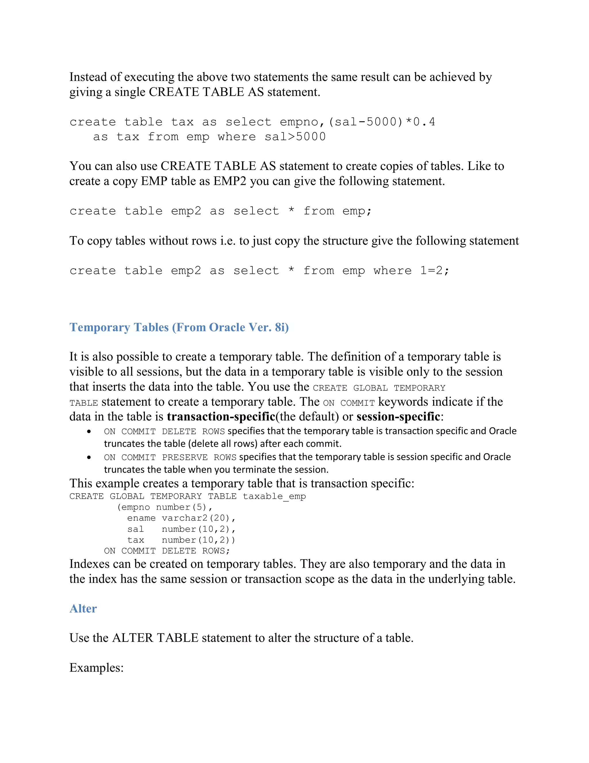 Data Definition Language (DDL) | PDF | Databases | Computer Software and Applications