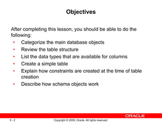 DDL. data defination language for creating database | PPT