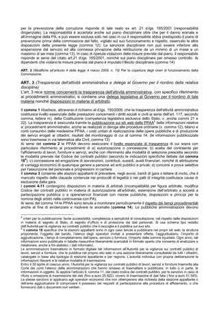 Ddl anticorruzione. Scheda riassuntiva | PDF