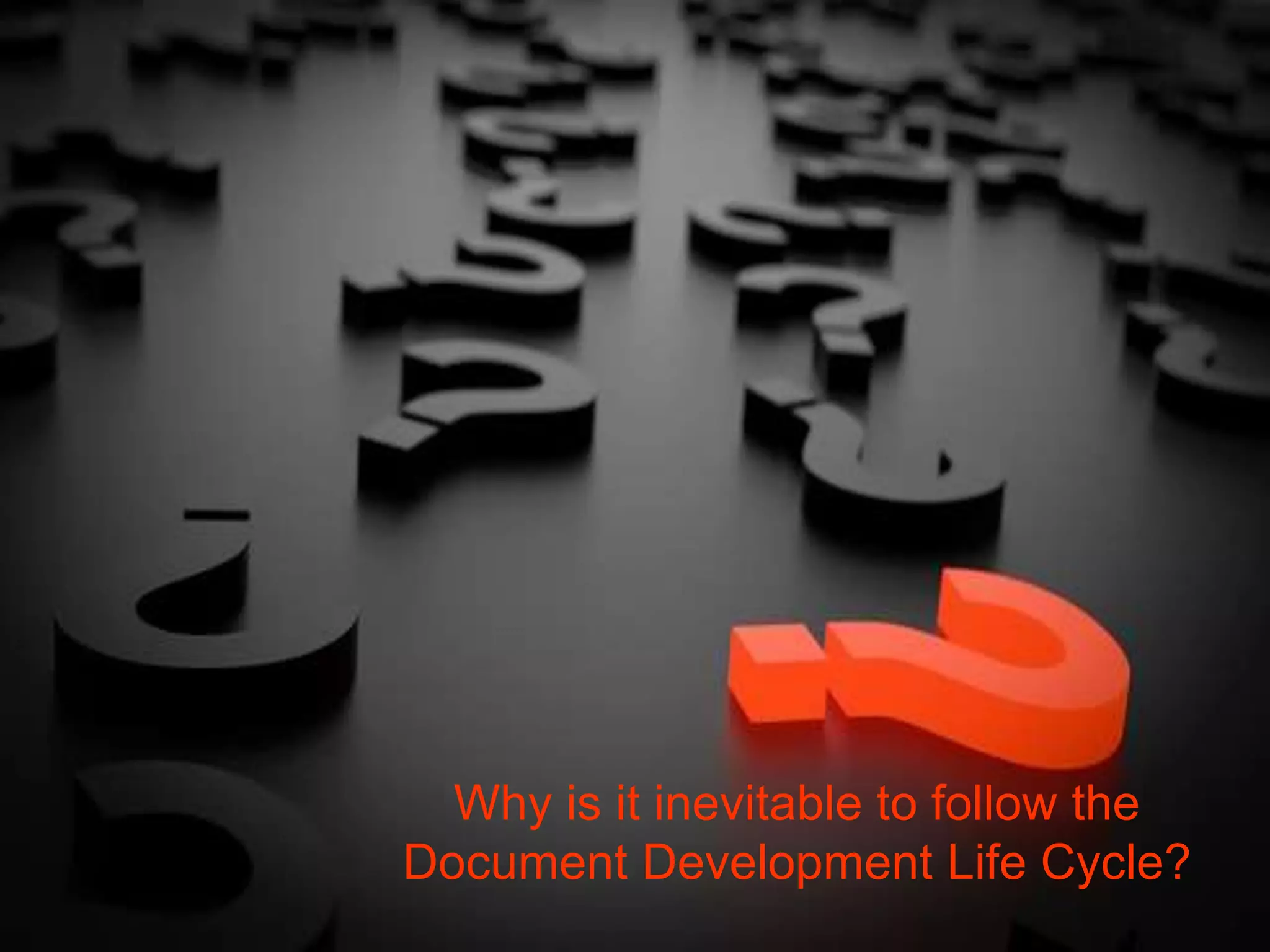 Document Development Life Cycle (DDLC) | PPTX
