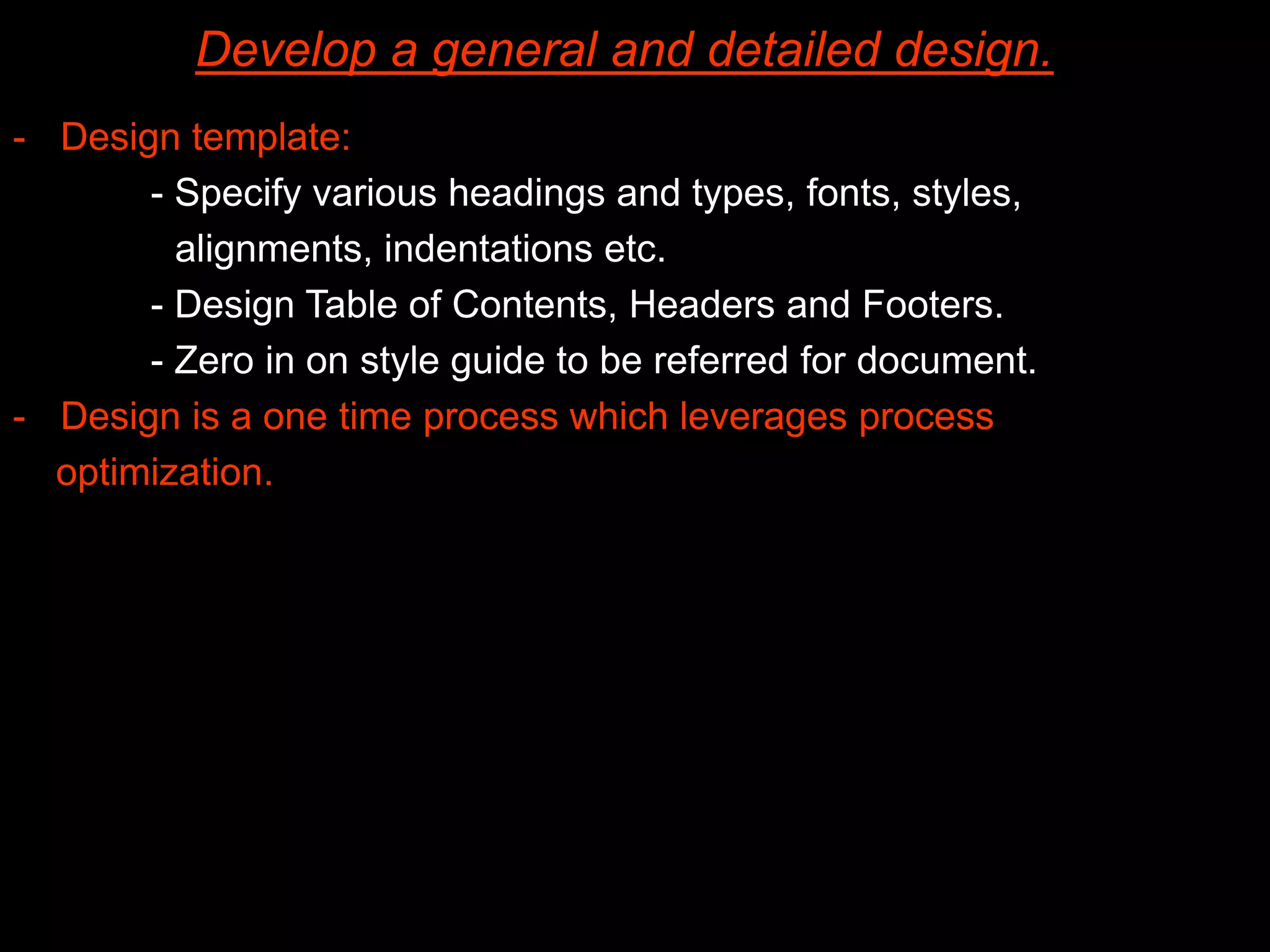 Document Development Life Cycle (DDLC) | PPTX