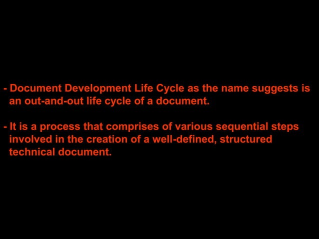 Document Development Life Cycle (DDLC) | PPTX | Desktop Publishing ...