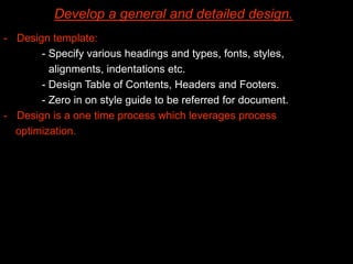 Document Development Life Cycle (DDLC) | PPTX