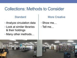 Assessment, Your Library, and Your Collections | PPT