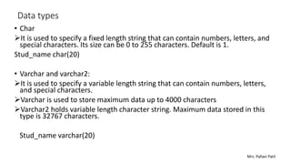 SQL: Data Definition Language commands.pptx