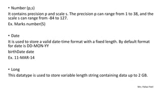 SQL: Data Definition Language commands.pptx