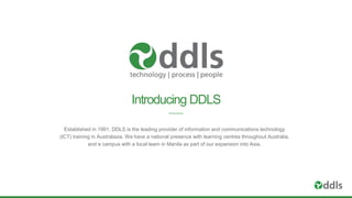DDLS Overview | PPT