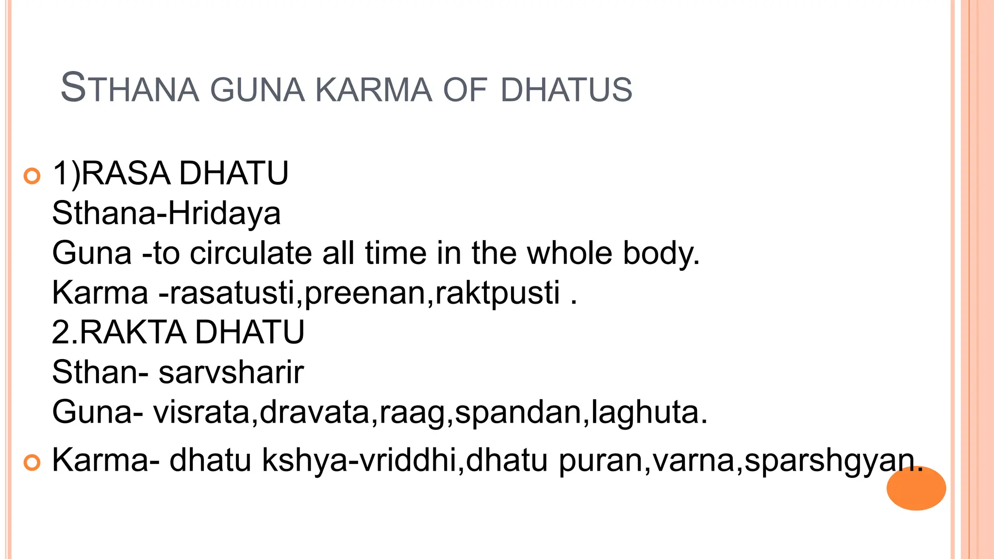 Dosha Dhatu Mala | PPTX