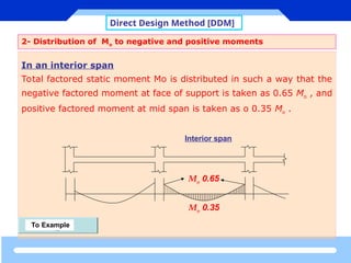direct design method to design the slab with golu | PPT