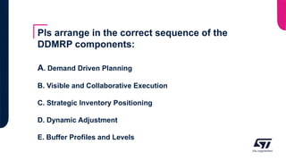 DDMRP-QUIZ.pptxddmrpddmrtpddmrtpddmrprdmdprpr | PPTX