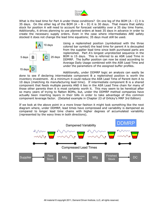 DDMRP vs Safety Stock | PDF