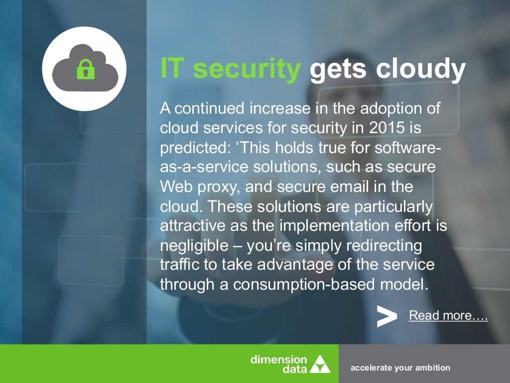 Top 5 IT Security Trends to Watch in 2015