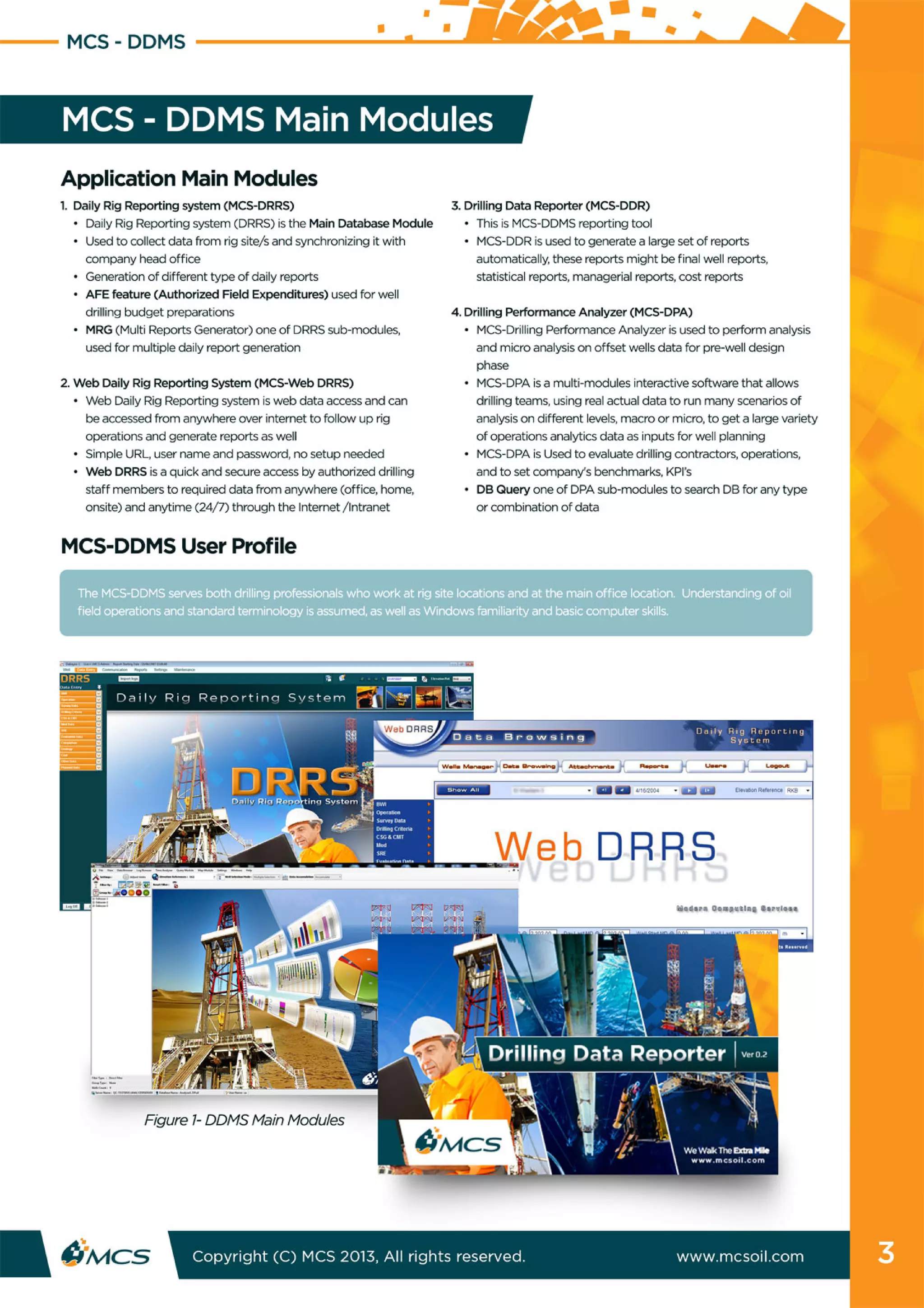 MCS - Drilling Data Management System | PDF